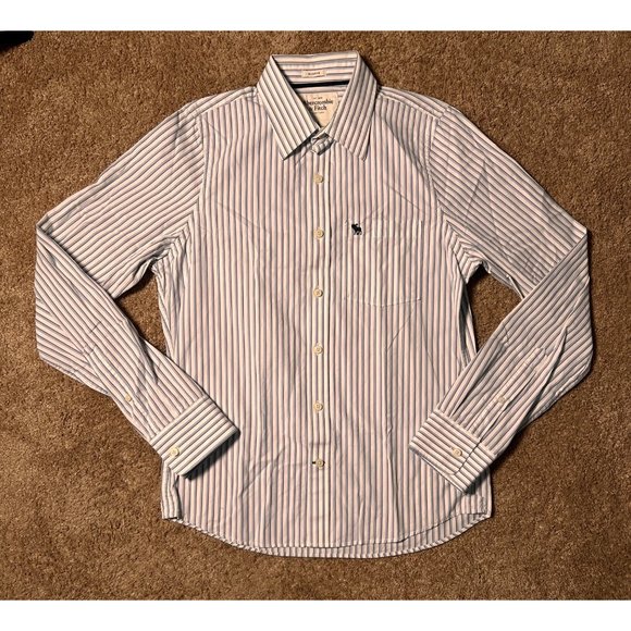 Abercrombie & Fitch | Shirts | Abercrombie Fitch Shirt Mens Ls Button ...